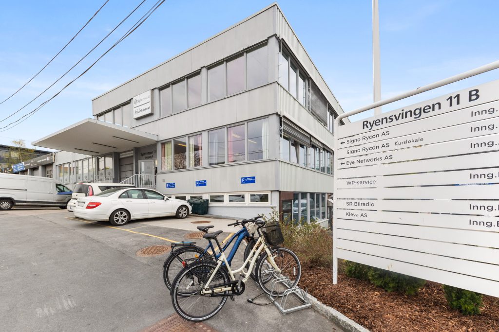 Sentralt på Ryen - Kontor - lager - showroom - Sandia Eiendom